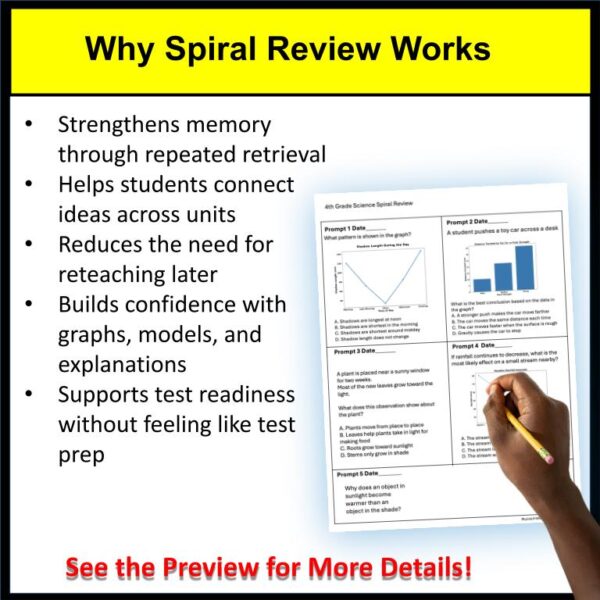 ILEARN 4th Grade Science Review ILEARN Test Prep