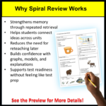 5th Grade TEKS Science Spiral Review STAAR Test Prep