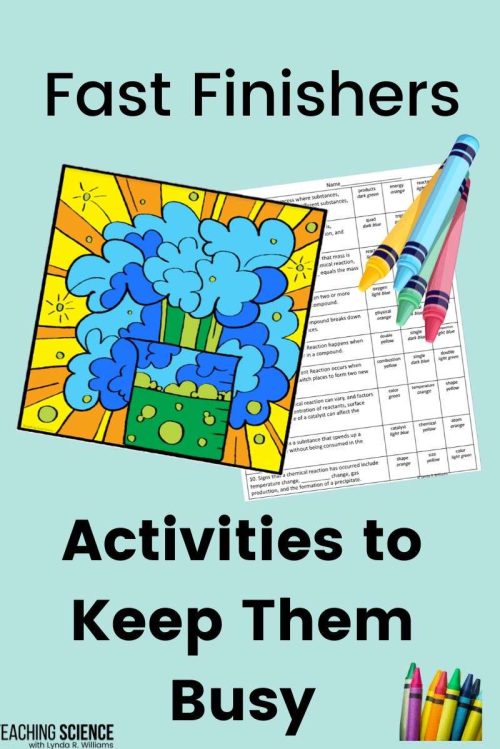 Fast Finisher Activities for State testing