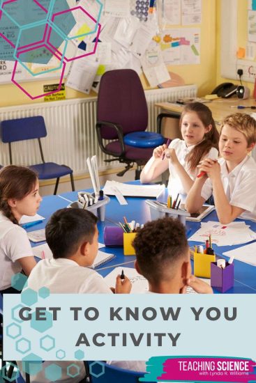 Get to Know You Activity - First Day of School Activity